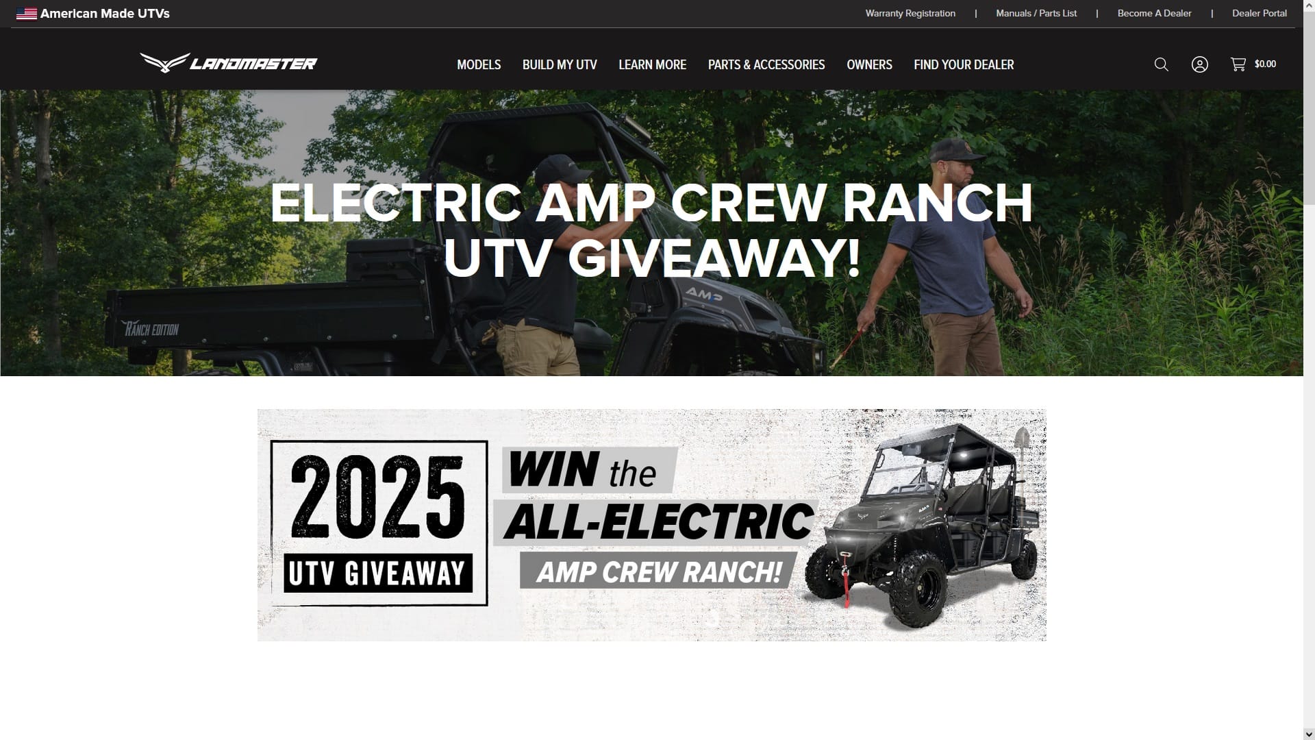 Landmaster - AMP Ranch Crew Giveaway